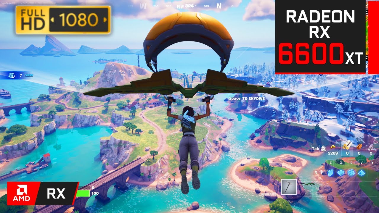 Fortnite : Chapter 5 Season 1 | RX 6600 XT 8GB (1080p Epic Graphics ...