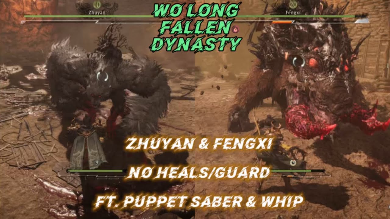 “Beasts All Over The Shop” | Wo Long - Zhuyan & Fengxi (No Heals/Guard ...