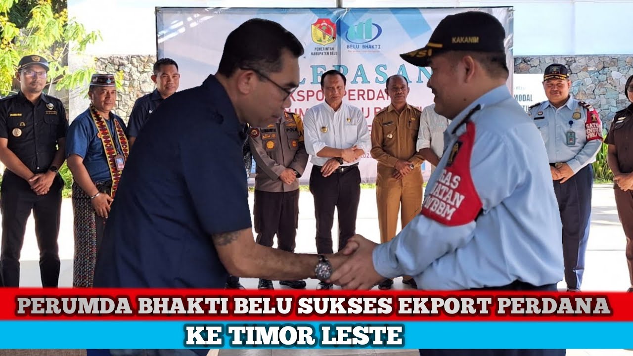 Bupati Taolin Agustinus Lepas Ekspor Perdana Perumda Bhakti Belu Ke ...
