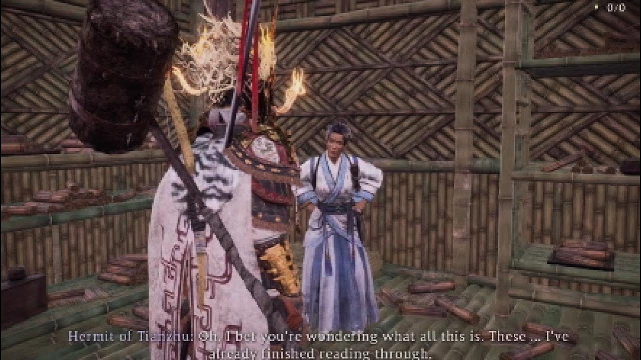 Wo Long Fallen Dynasty Hermit Lady Gets Really Excited About Reading ...