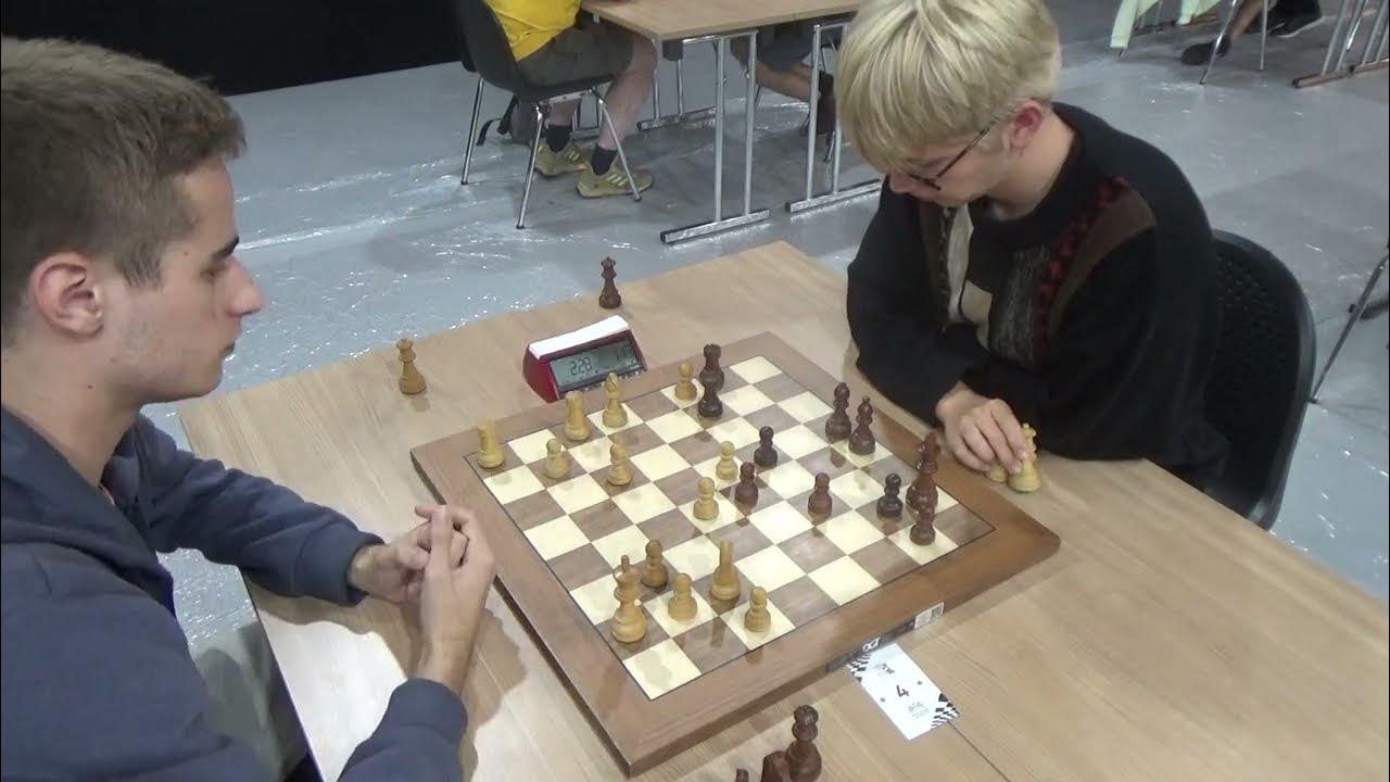 IM Vladyslav Larkin - Florian Schoen | Blitz chess - YouTube