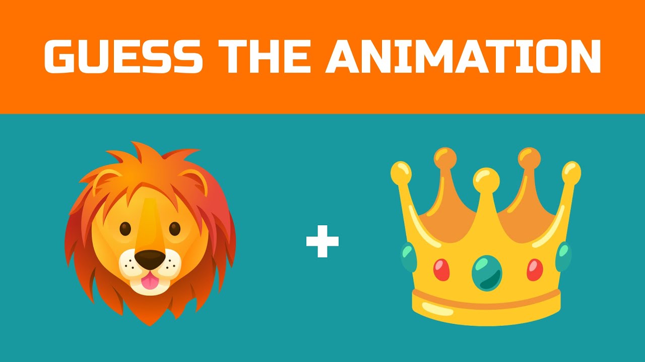 Guess The Names Of 10 Animation Movies With Emoji - YouTube