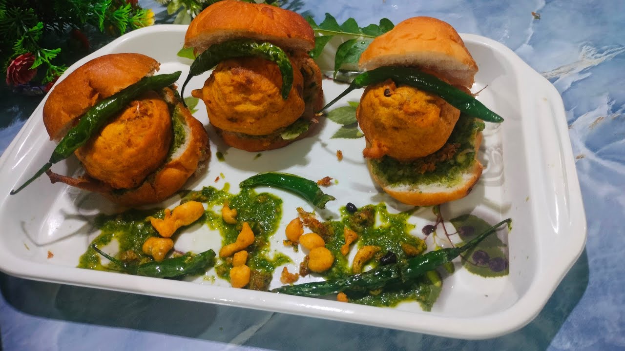 Mumbai style Wada paw recipe |how to make mumbai style Wada paw ...
