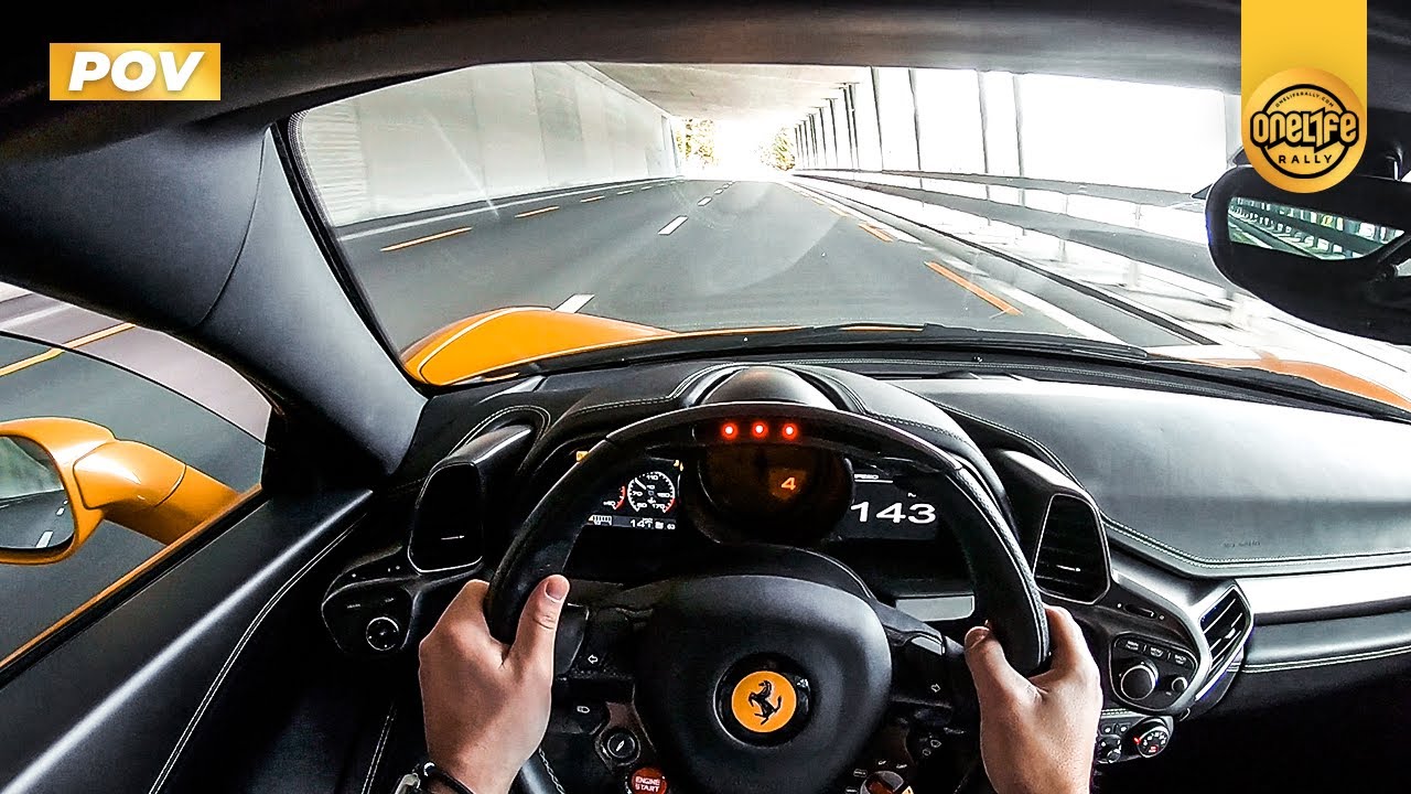 Ferrari NOVITEC 458 Italia POV Driving (Ferrari Supercar Test Drive ...