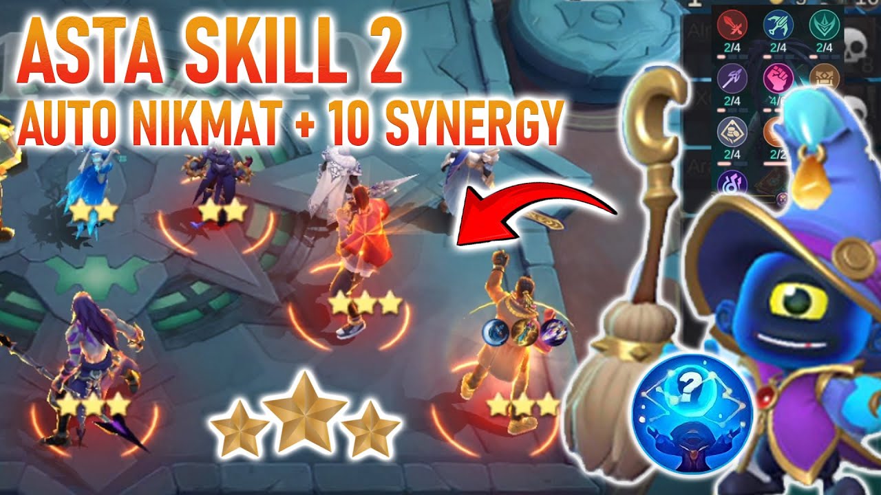 CARA BERMAIN ASTA SKILL 2 DENGAN COMBO PRINCE 10 SYNERGY !!! Magic ...