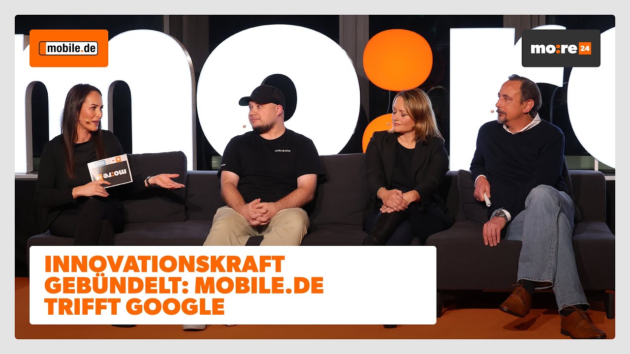 Innovationskraft gebündelt: mobile.de trifft Google | mo:re 24 - YouTube