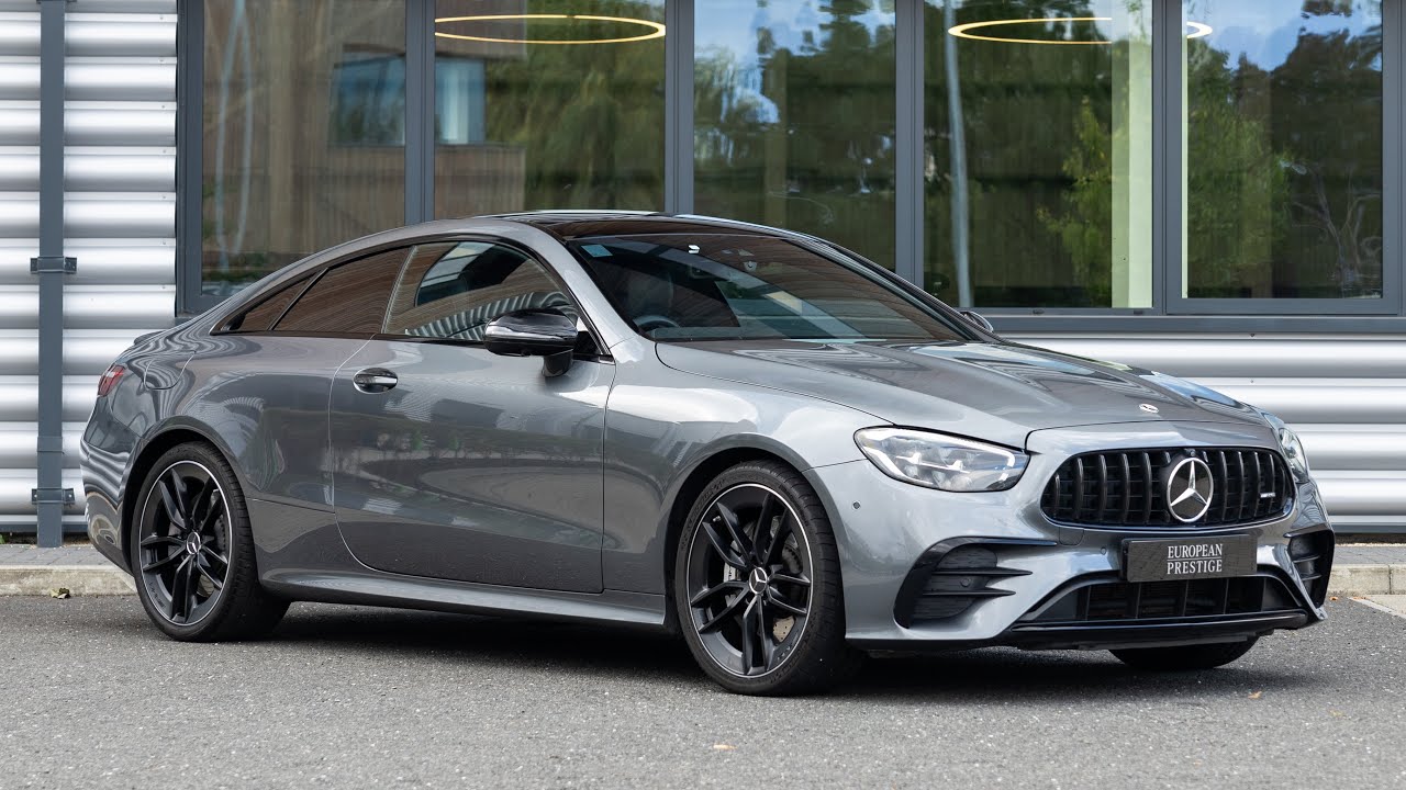 2022 Mercedes-Benz E53 AMG Night Edition Premium+ - Selenite Grey - Walkaround (4K) - YouTube