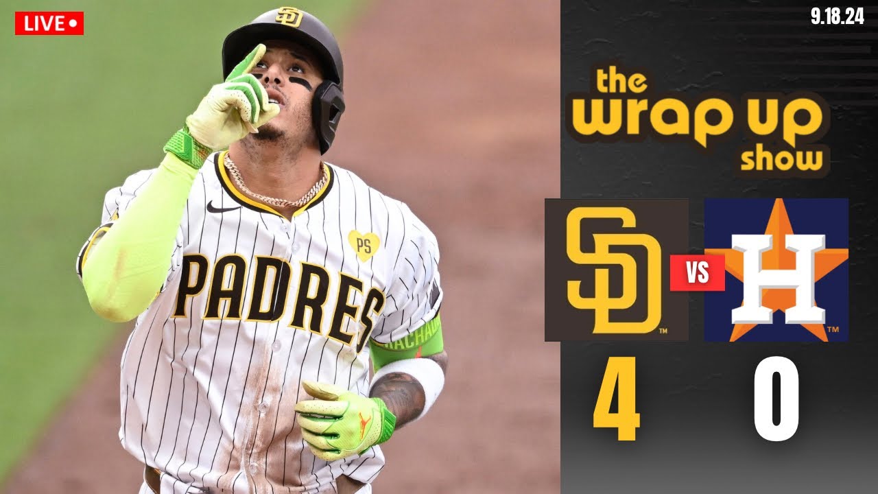 Padres beat Astros 4-0 & their Magic Number is 5! - YouTube