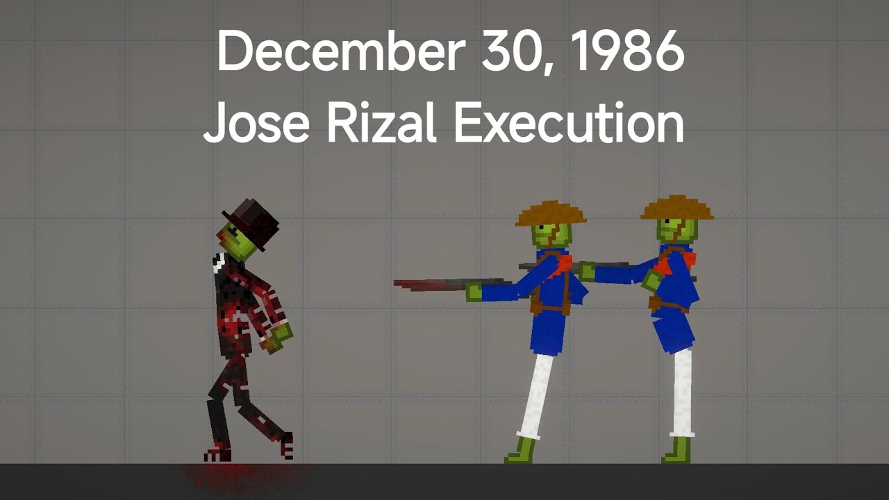 Jose Rizal Execution | December 30, 1986 | Bagumbayan Field, Manila ...