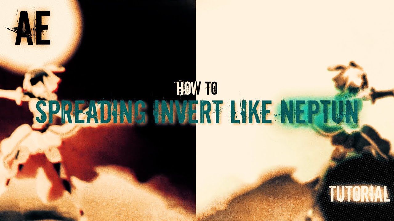 How to do the EXPANDING INVERT effect in AFTER EFFECTS - YouTube