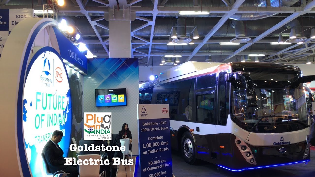 Olectra Electric Bus @ Auto Expo - YouTube