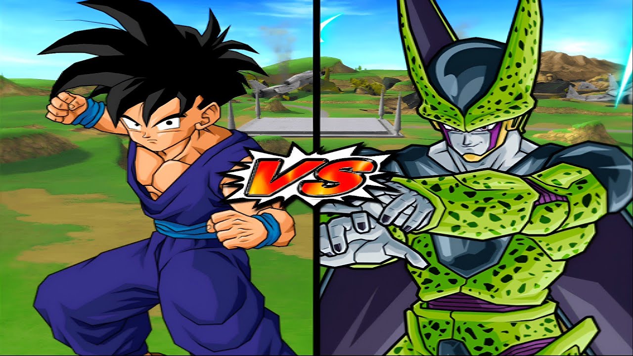 SON GOHAN VS CELL PERFEITO | Dragon Ball Z: Budokai Tenkaichi 4 | PS2 ...