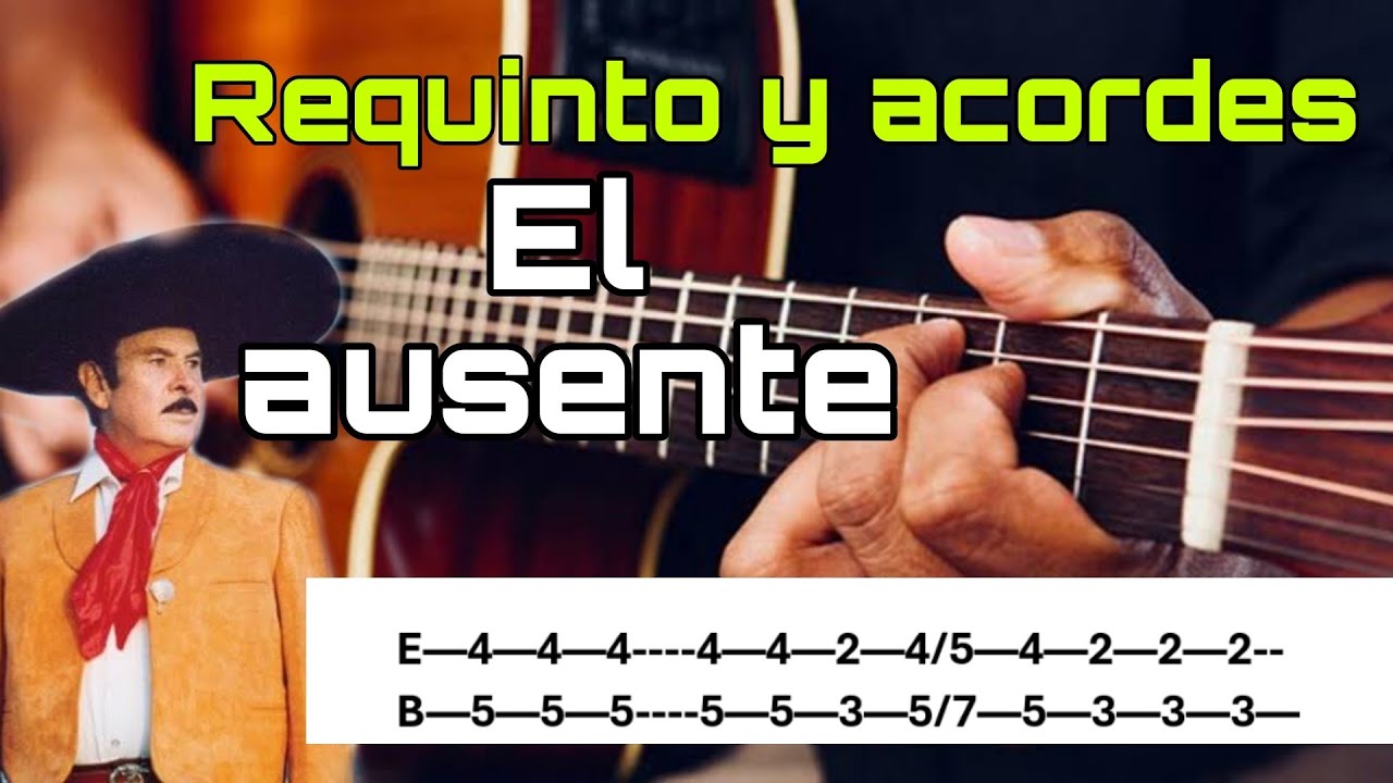 El ausente - Tutorial - Requinto - Acordes - Antonio Aguilar - YouTube