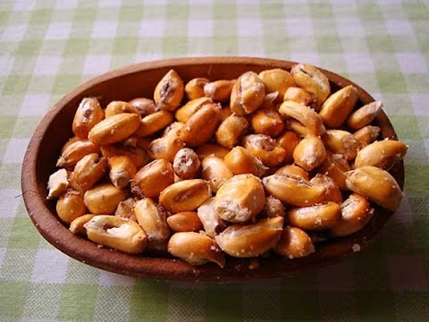 Maíz Tostado con Cerdo | Cancha Tostada | Canguil Tostado - YouTube