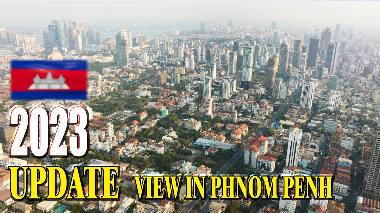 4K Update Phnom Penh. View Capital of Cambodia, Building Construction ...