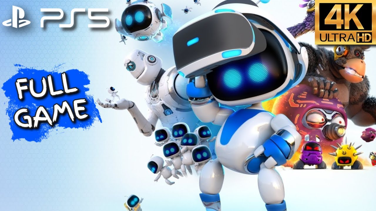 Astros Playroom FULL GAME WALKTROUGH GAMEPLAY PS5 [4K60FPS] 【FULL GAME ...