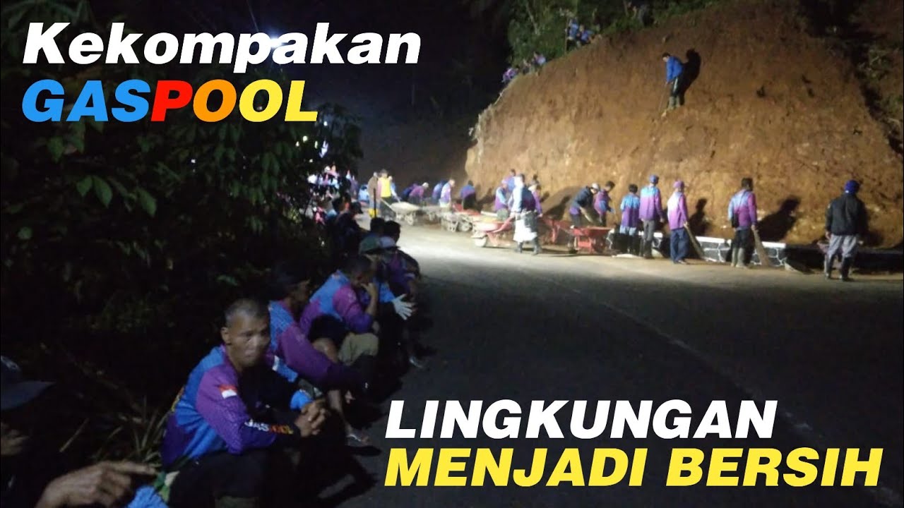 RELAWAN GASPOOL TARIK TAMBANG DENGAN TUNGGUL POHON DI MALAM HARI - YouTube