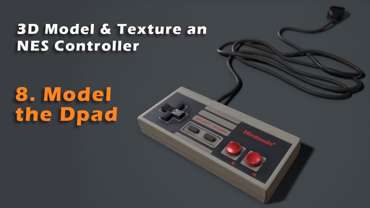Tutorial: NES Controller - 08 (Model the Dpad) - YouTube