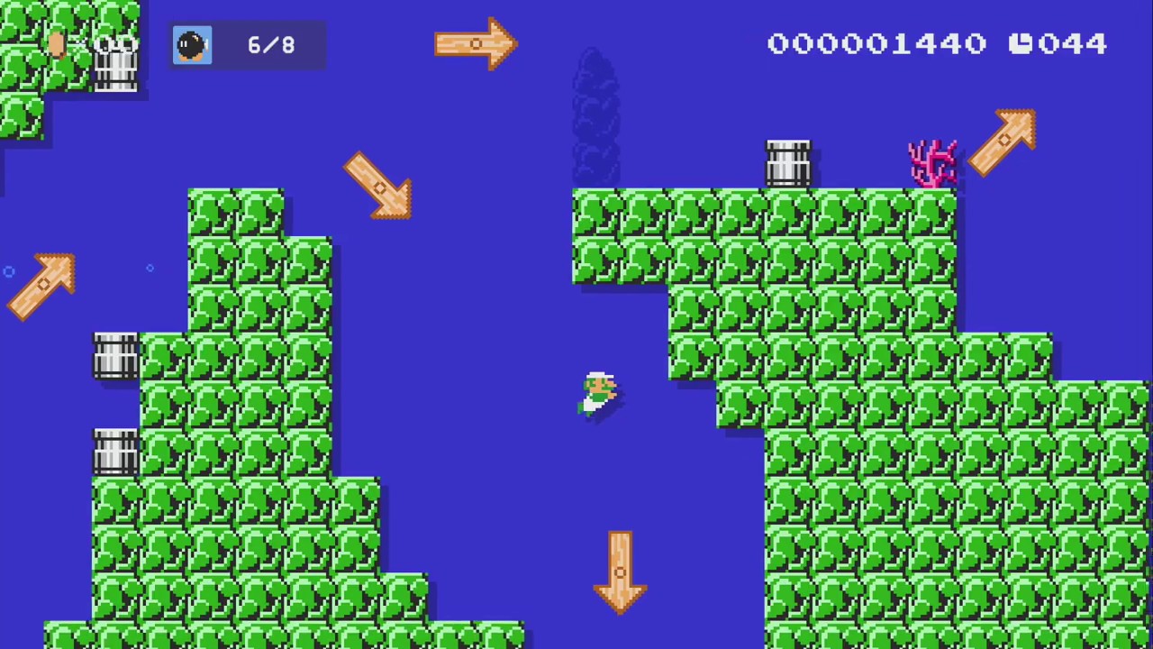 TMNT Nes Dam Level by Aaron707 - Super Mario Maker 2 - No Commentary ...