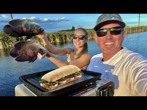 We Caught these Beautiful Aquarium Fish, Cleaned and Cooked them in ...