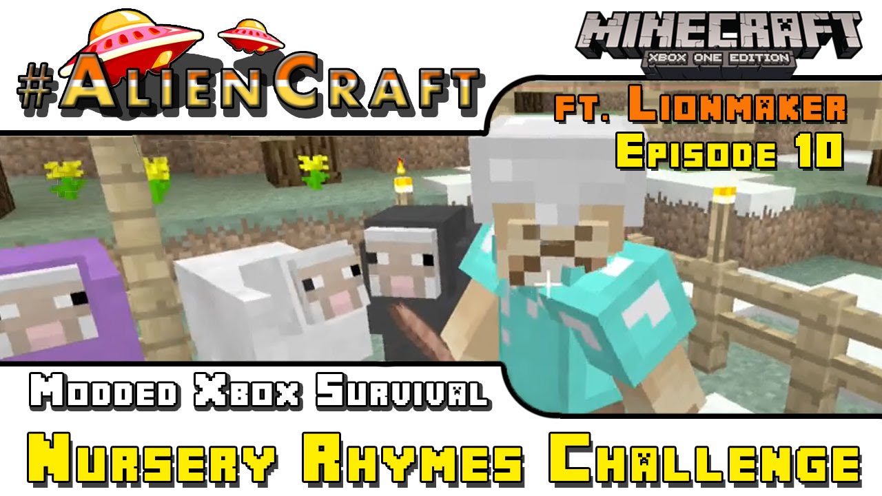 #AlienCraft :: Minecraft Survival ft. Lionmaker :: Nursery Rhyme ...