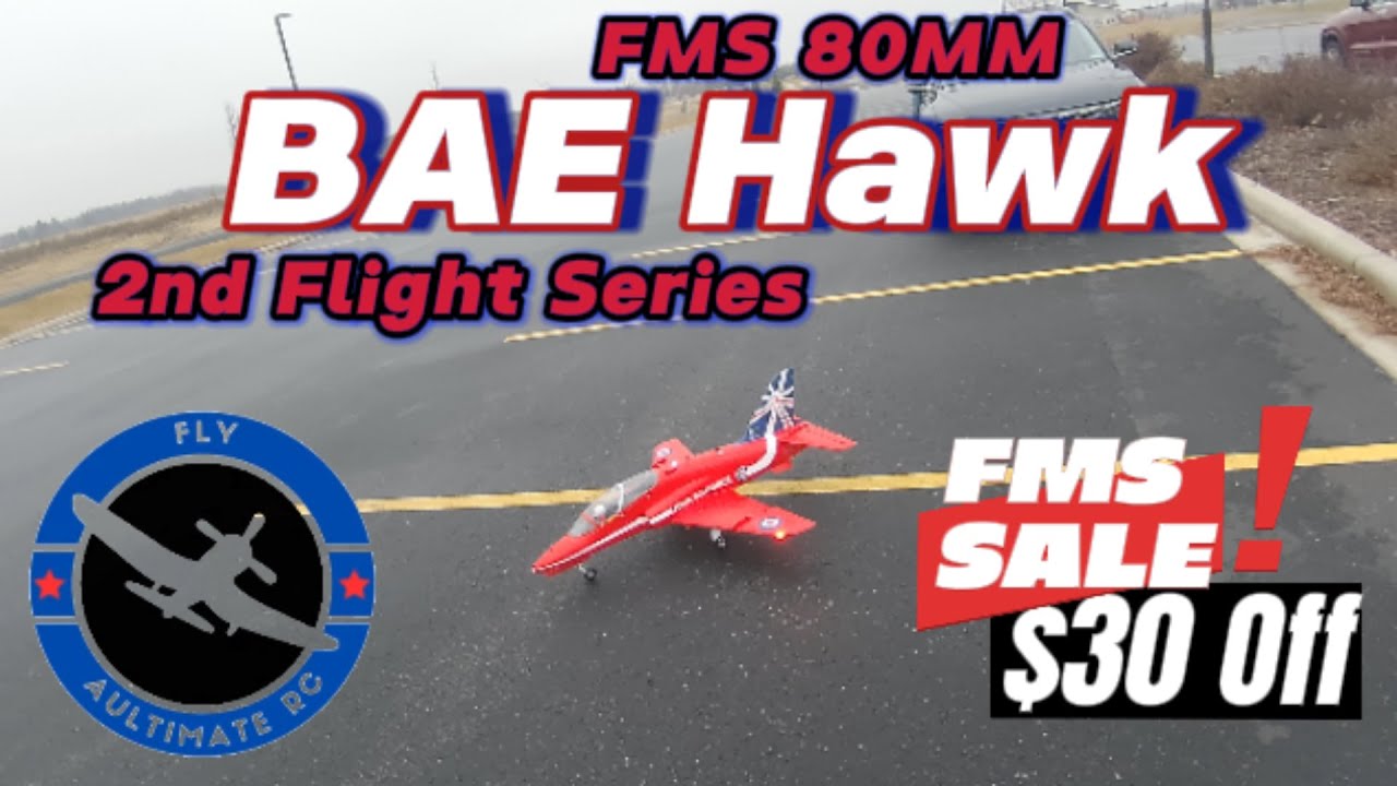 FMS BAE Hawk 80MM 2nd Flight series Highlight Awesome Light Package ...