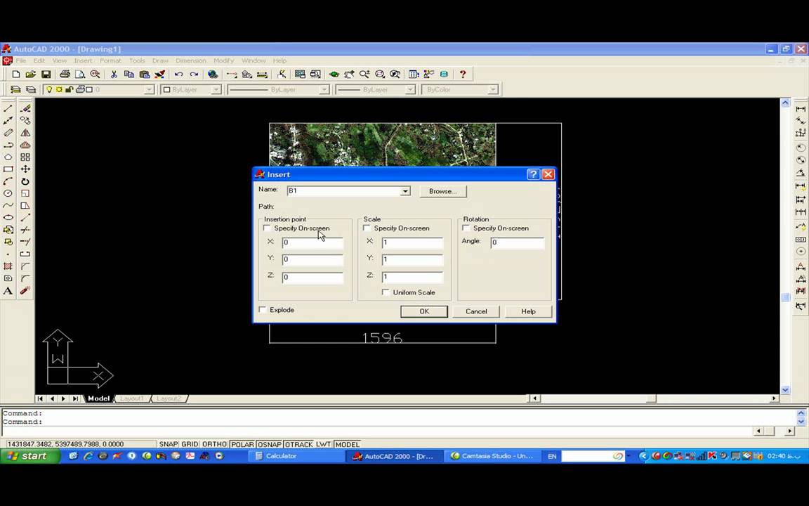AutoCAD-014-GeoReferencing-Part 003 - YouTube