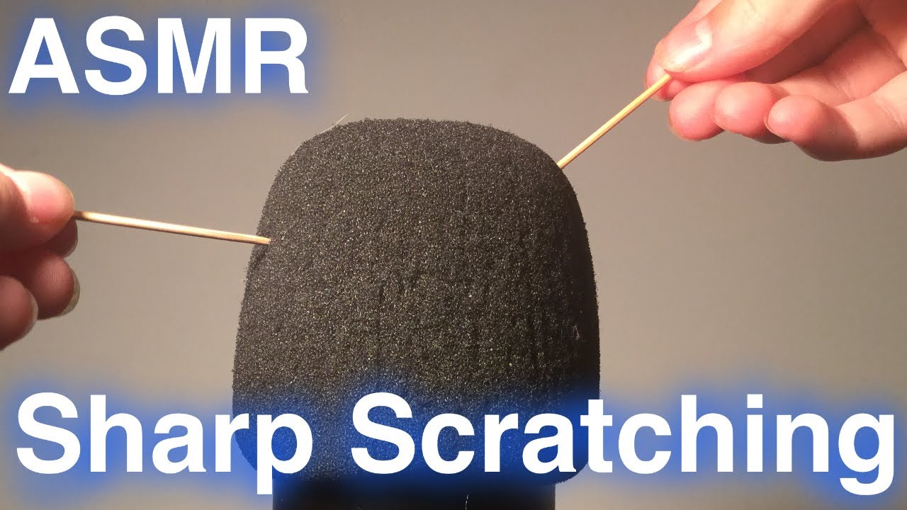 ASMR ~ Sharp Mic Scratching to Help You Sleep / NO TALKING 💙 - YouTube