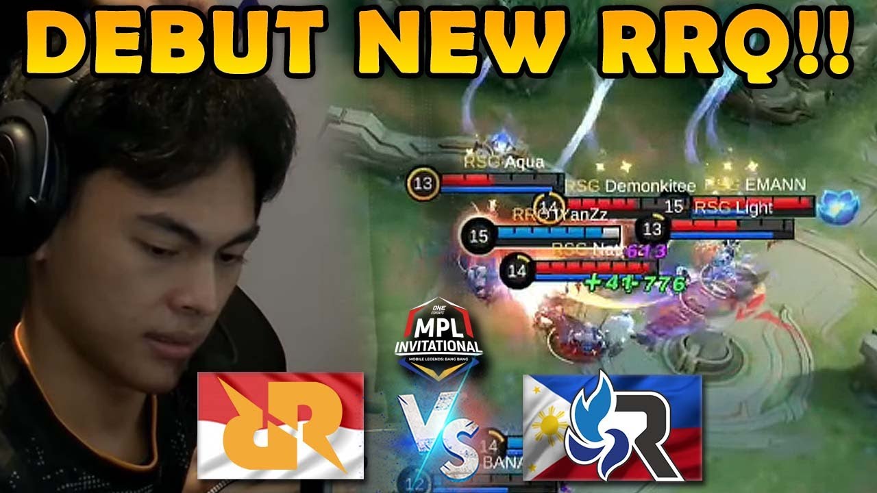 DEBUT IYANZ DKK DI RRQ LANGSUNG LAWAN RSG PH!! - RRQ vs RSG - YouTube
