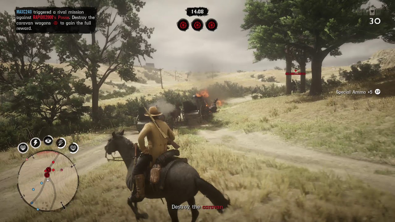 Red Dead Redemption 2 Online - Posse vs Posse - YouTube