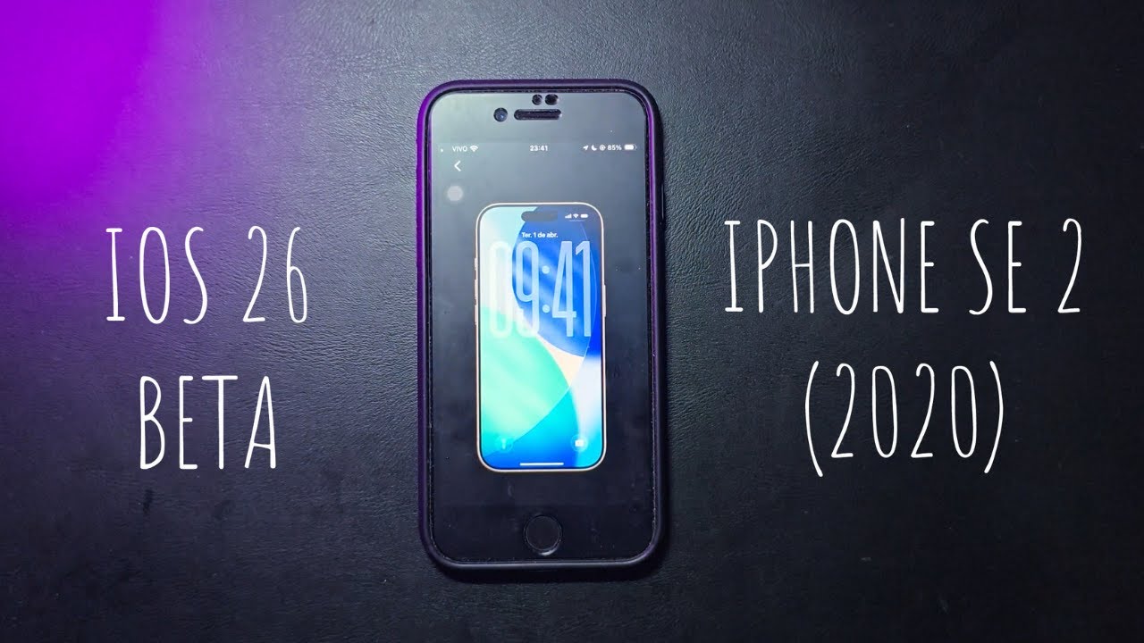 ATUALIZANDO IPHONE SE 2020 (2° GERAÇÃO) PARA IOS 26 BETA - YouTube