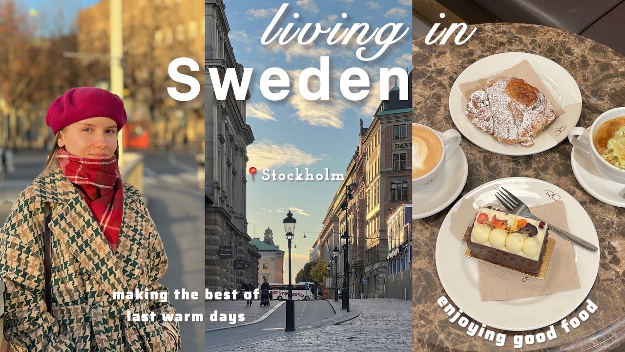 Living in Sweden | Delicious food in Stockholm, morning routine, home ...