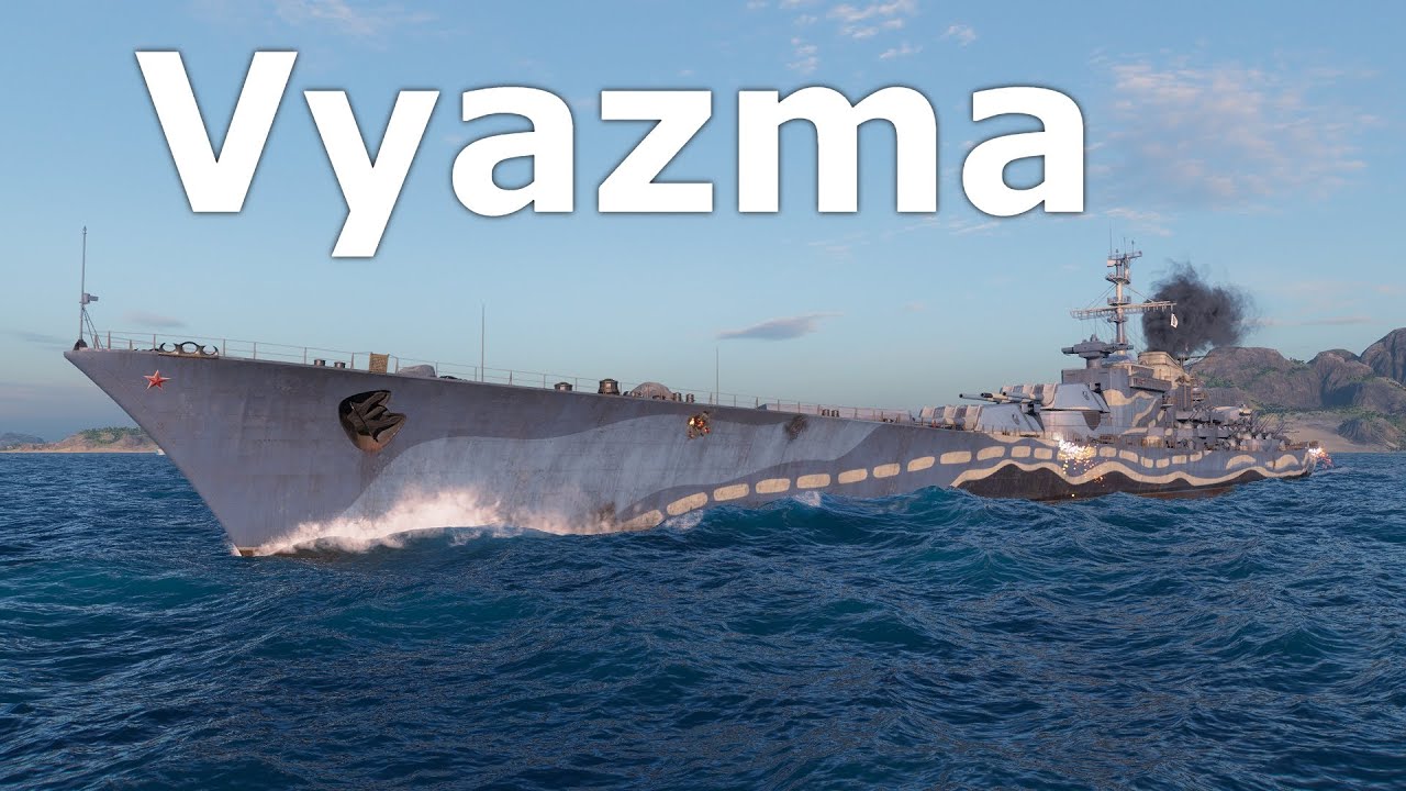 World of WarShips Vyazma - Devastation with 7 Citadel Hits! - YouTube