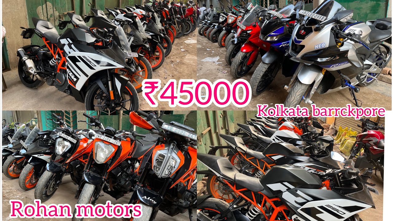 Only for 45k Second Hand Bikes In Kolkata Barrackpore|KTMrc390, Yamaha ...