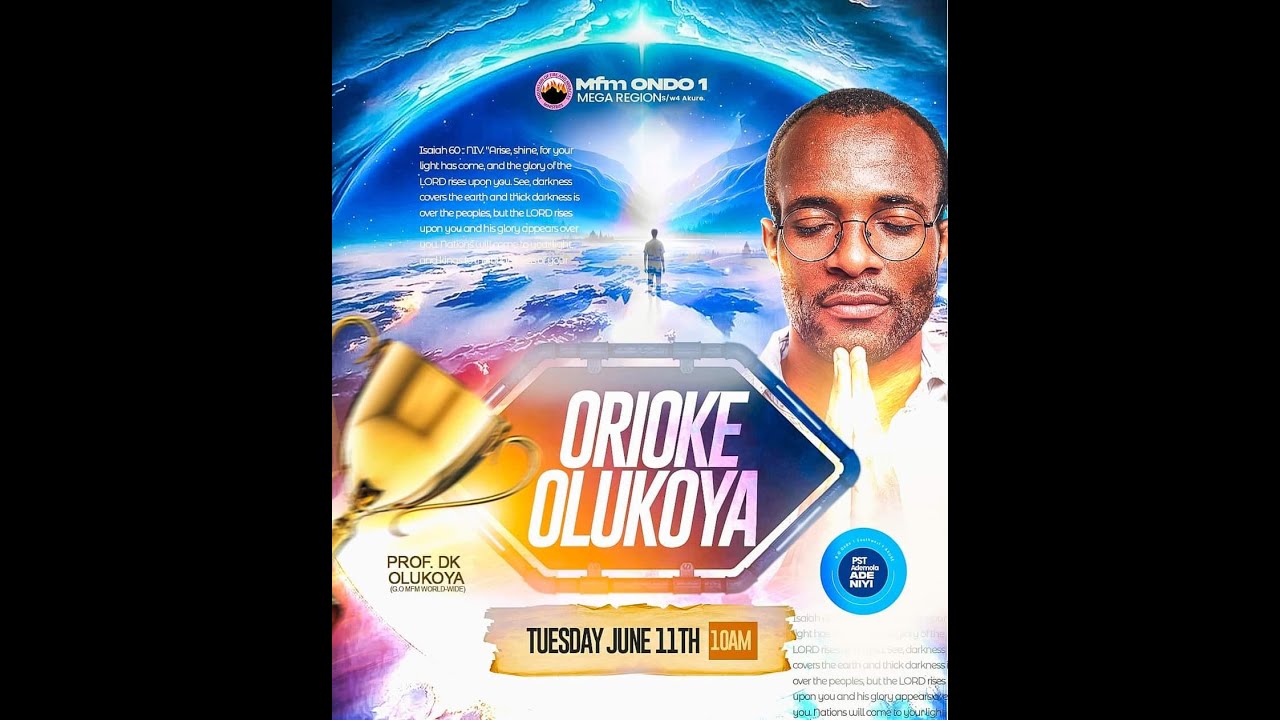 ORI-OKE OLUKOYA (11/06/2024) - YouTube