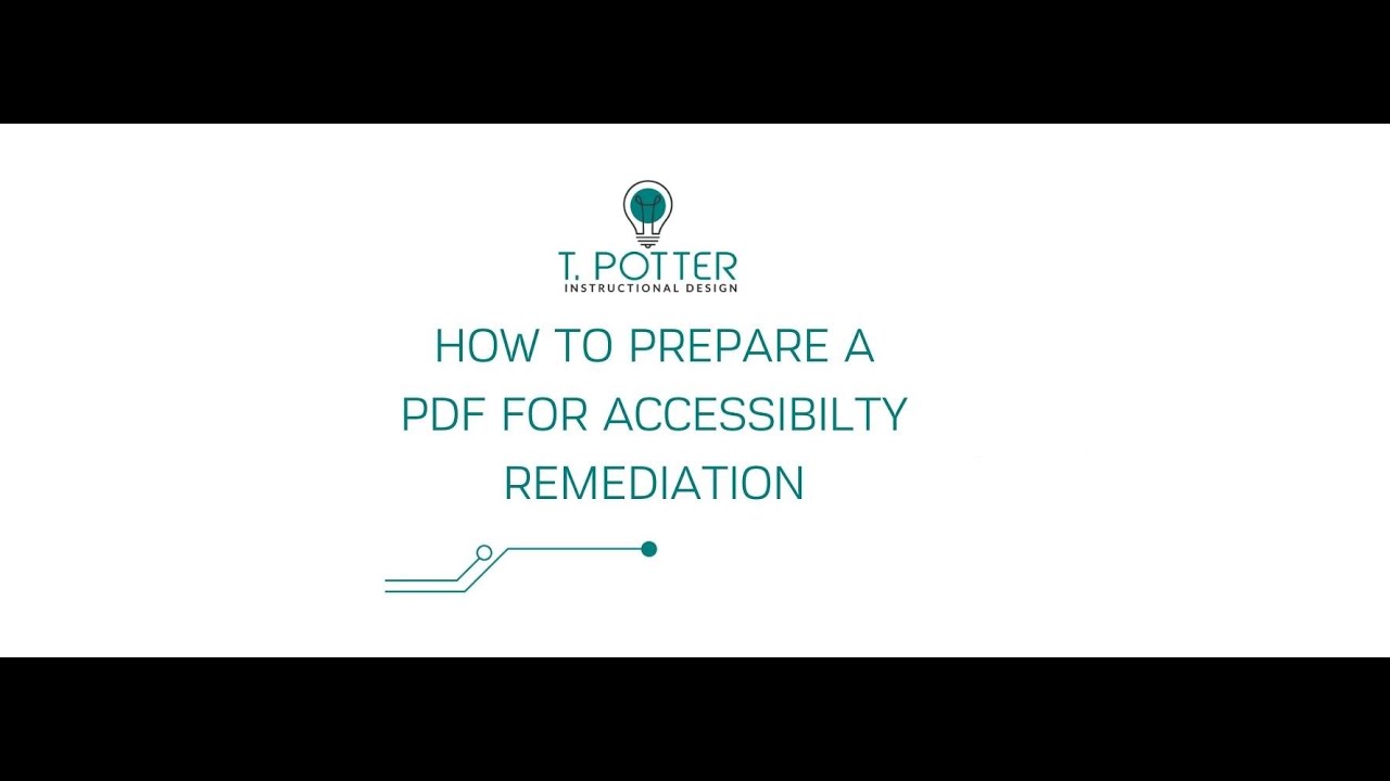 [Video Tutorial] Preparing a PDF for Accessibility Remediation - YouTube