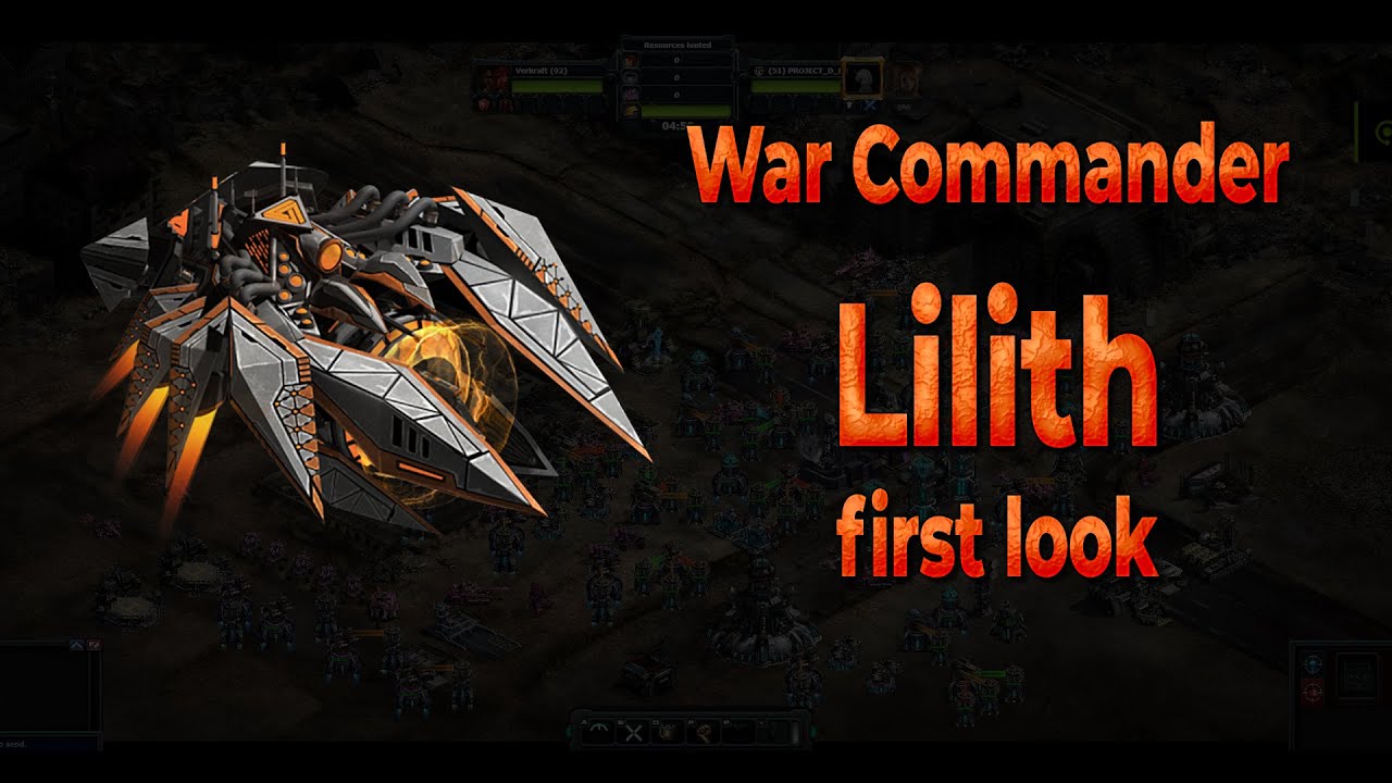 War Commander | Lilith First Look| Thorium 3 Base - YouTube