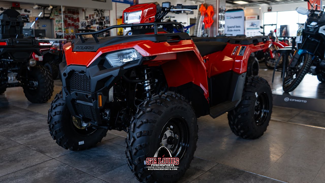 2025 Polaris SPORTSMAN 450 H.O. - ORANGE RUST Base - YouTube