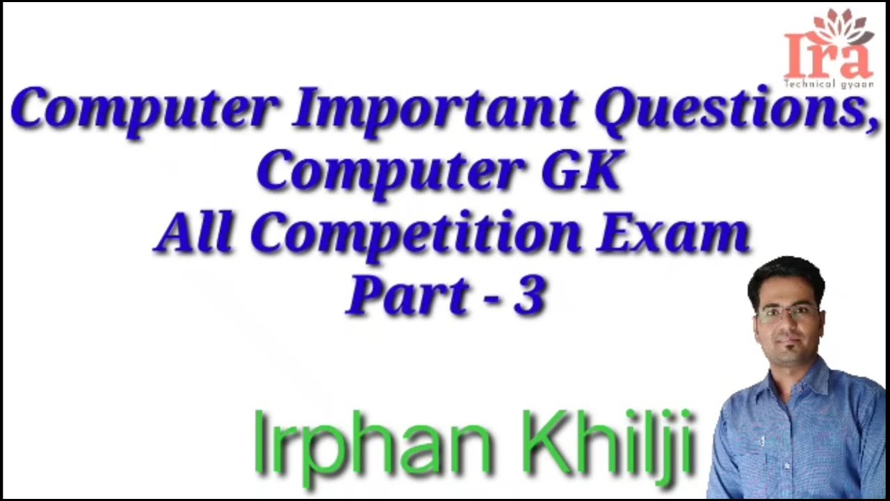 Computer Important Questions || Computer GK || Rkcl Questions- Answer ...