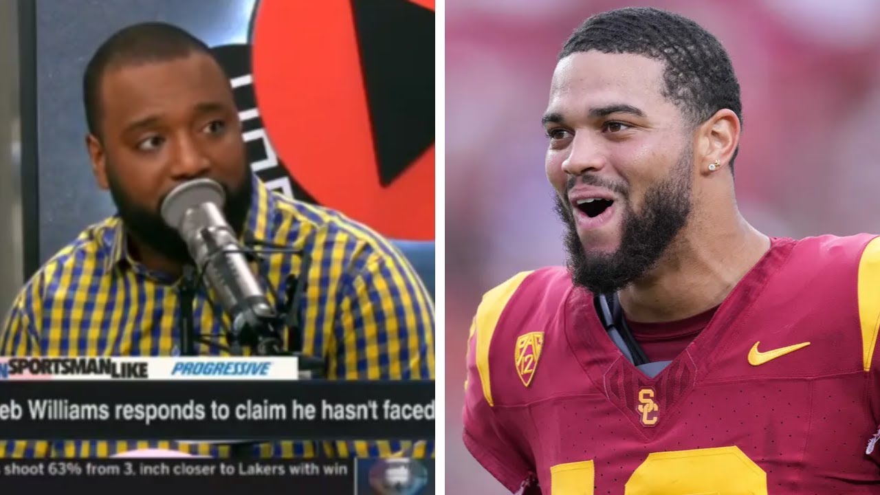 Chris Canty Reacts to CALEB WILLIAMS Torching Greg McElroy for say he ...