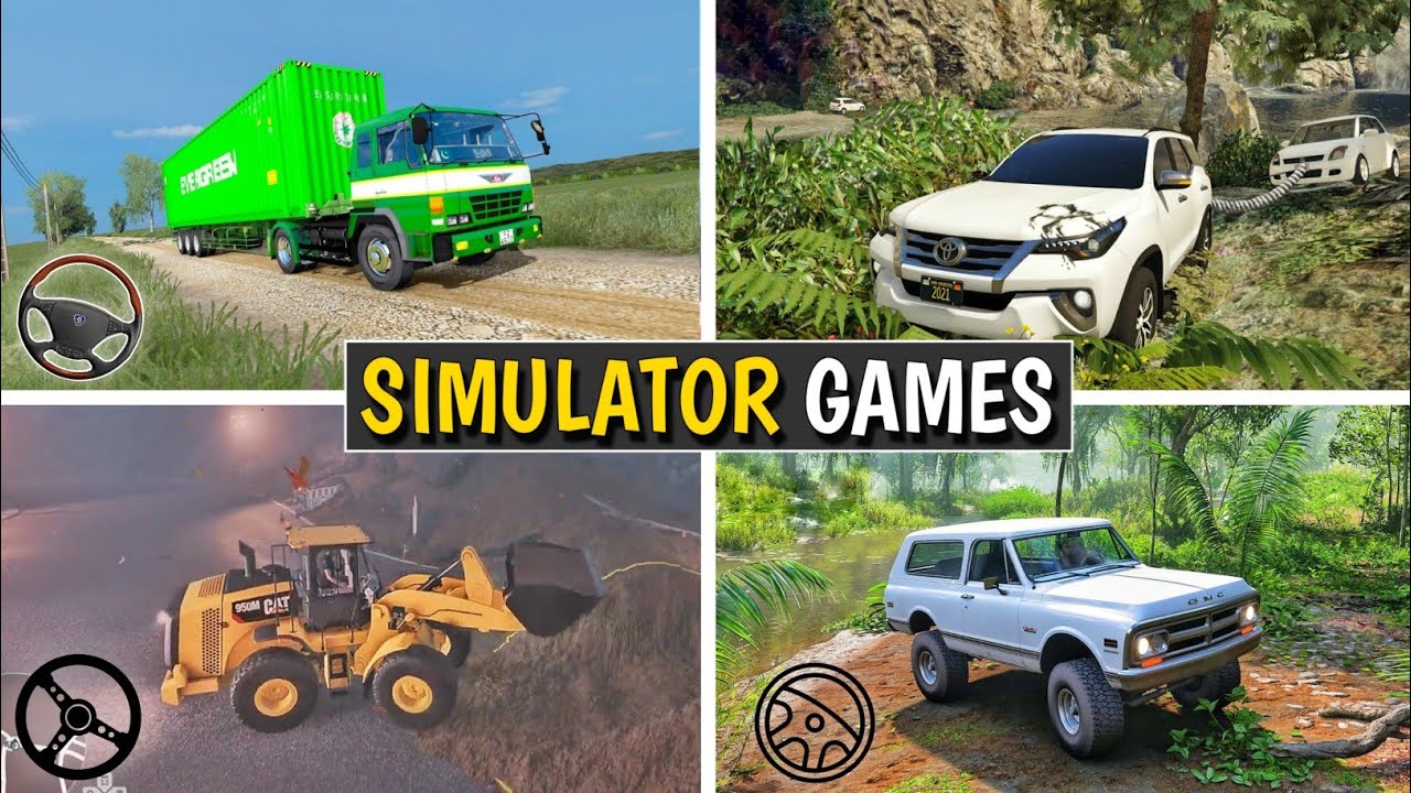 Top 5 BEST SIMULATOR GAMES For Android 2024 | Realistic simulator games ...
