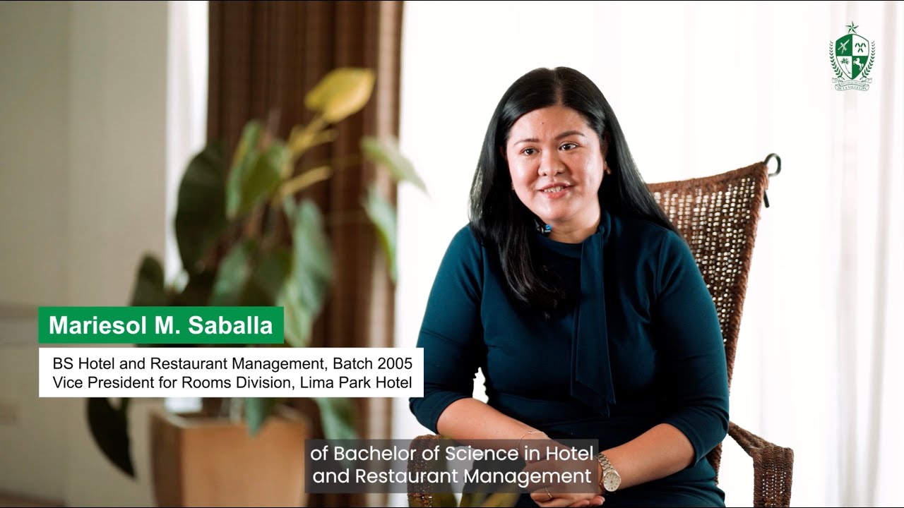 IT’S GREAT TO BE GREEN: How Ms. Mariesol M. Saballa shaped her career in the hospitality ...