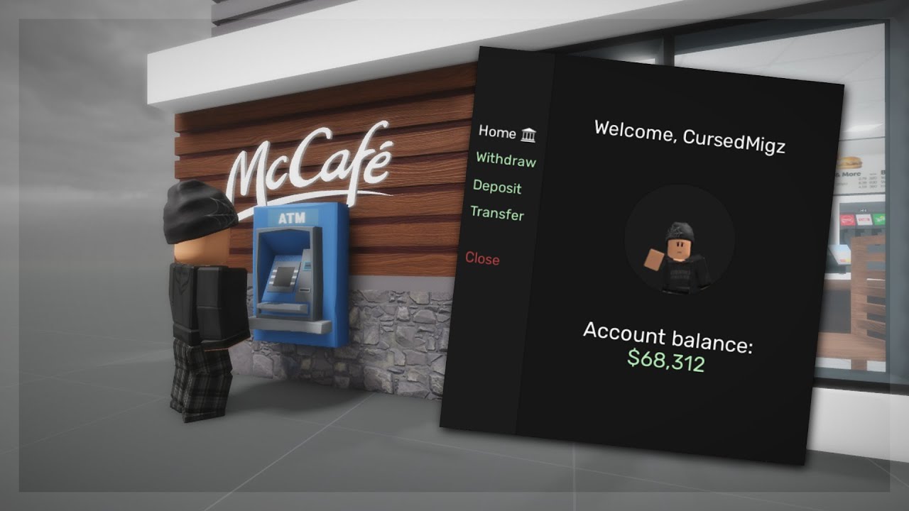 Roblox ATM System Showcase - YouTube