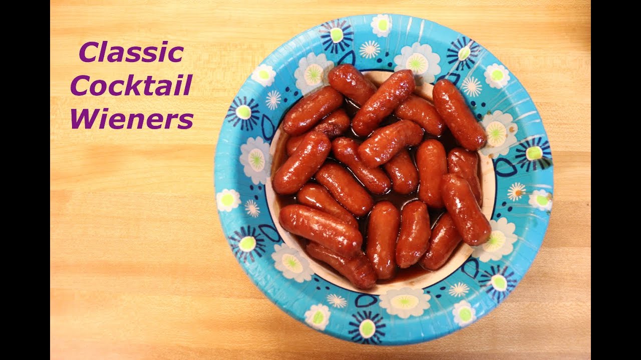 Classic Cocktail Weiners - YouTube