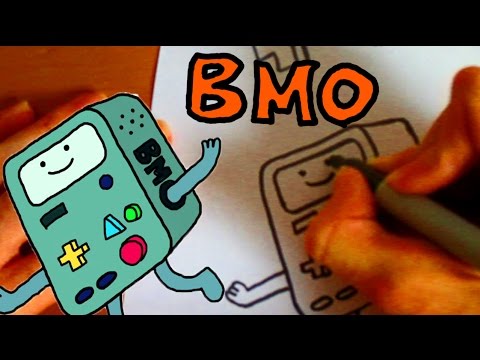 COMO DIBUJAR A BMO | HOW TO DRAW BMO - YouTube