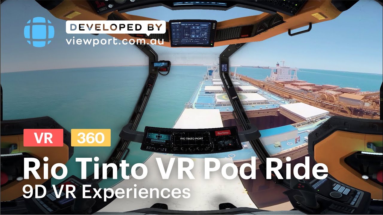 Experience Rio Tinto operations in a futuristic VR ride - YouTube