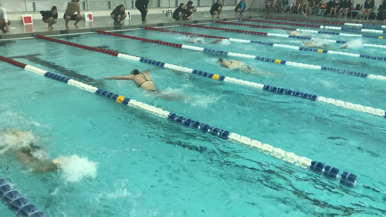 RPI vs RIT Womens 100 Fly - YouTube