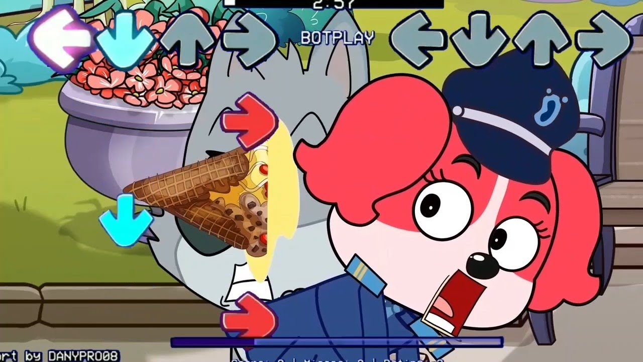Sheriff Labrador Police Cartoon Part 13 | FNF x Sheriff Labrador ...
