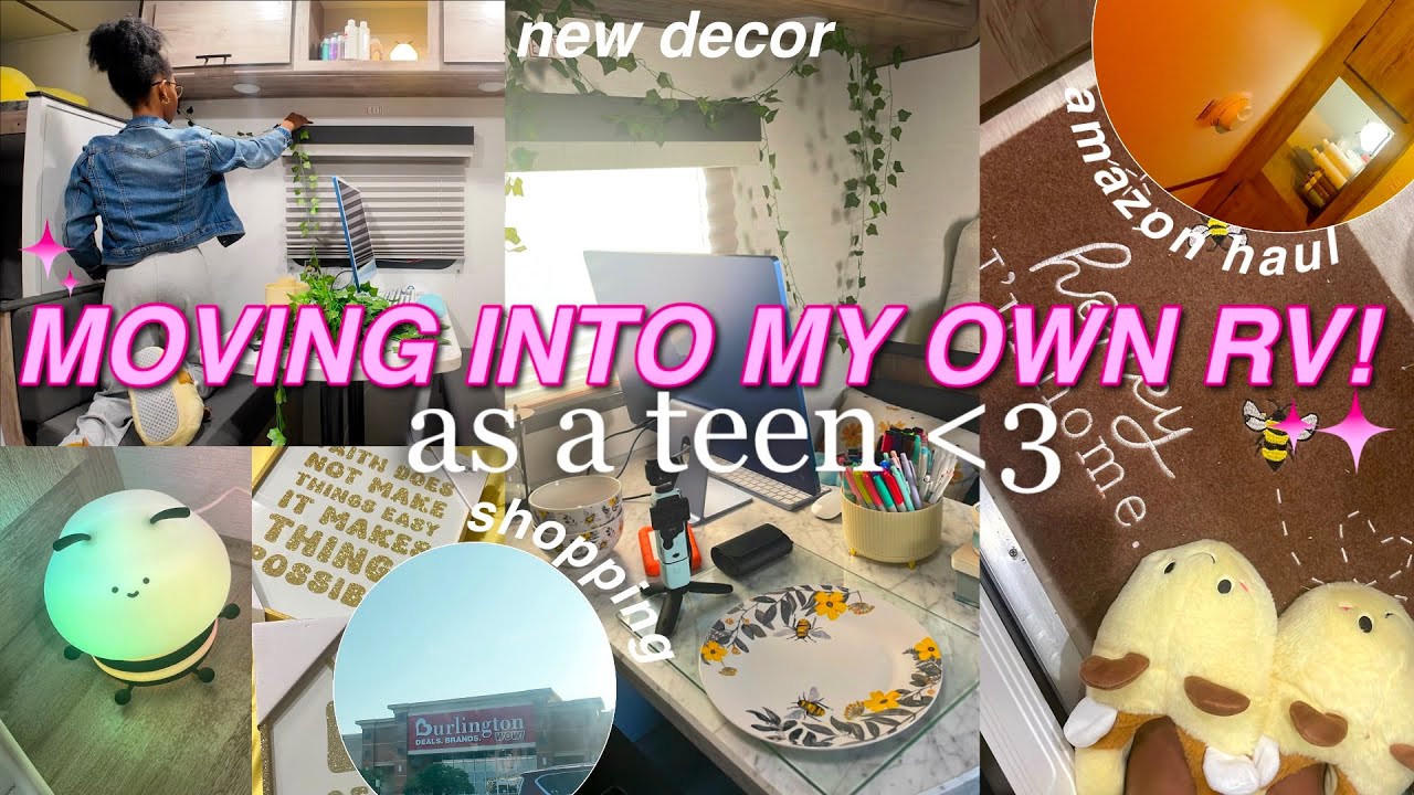 Moving into my own RV at 18! | shopping, amazon haul, & reflecting ...