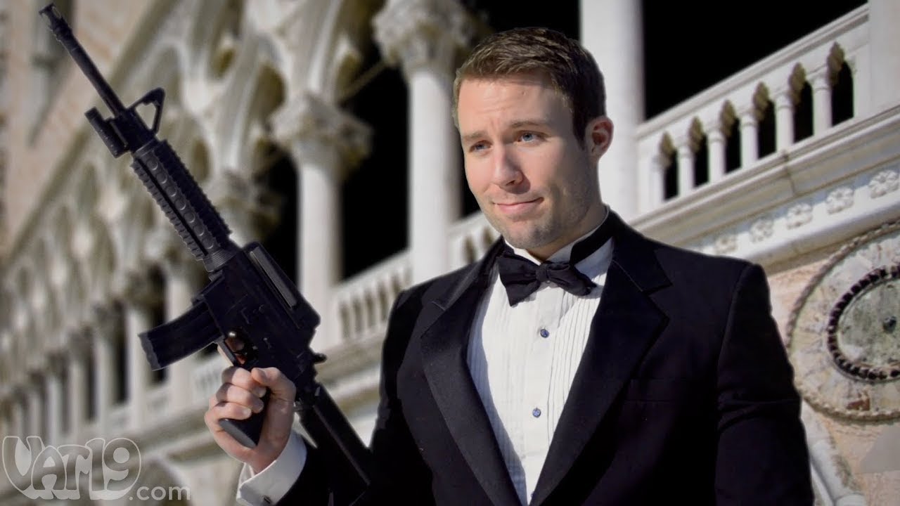 Shot Flask has hidden, telescoping shot glass - YouTube